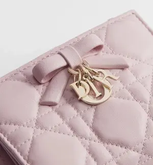 Dior Lady Dahlia Wallet