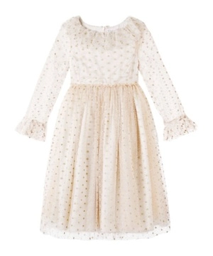 Bonpoint Embellished Tulle Dress - Nude