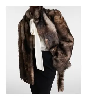 Nour Hammour Long Sleeve Fur