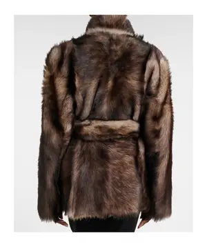 Nour Hammour Long Sleeve Fur