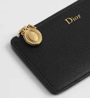 Dior Médaillon Cosmos Zipped Card Holder