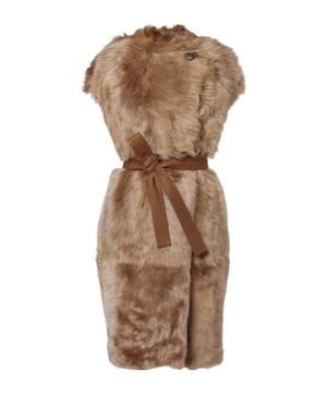 YVES SALOMON Reversible Shearling Coat - Brown
