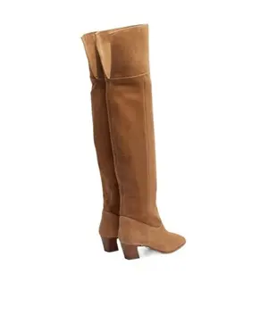 AQUAZZURA Suede Over-the-knee Boots