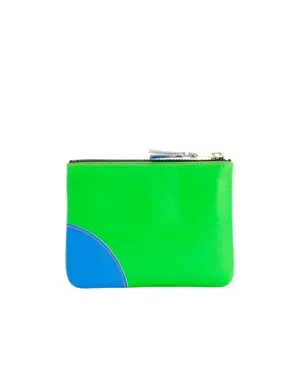 Comme Des Garçons Multicolor Logo Wallet