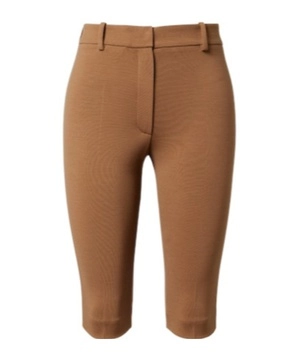 Magda Butrym Knitted Capri Pants - Brown