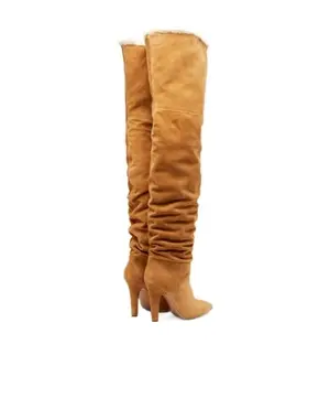 Paris Texas Suede Over-the-knee Boots