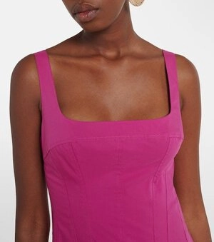 Simkhai Cotton-blend Midi Dress