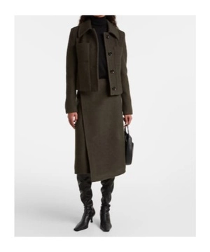 Proenza Schouler Kinsley Wool-blend Twill Bouclé Jacket