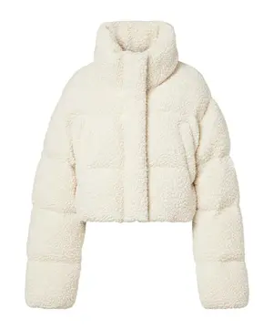 Cordova Long-sleeved Zipper Down Jacket - White