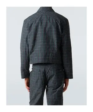 KIKO KOSTADINOV Check Zip-up Casual Jacket