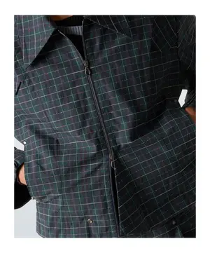 KIKO KOSTADINOV Check Zip-up Casual Jacket