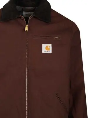 Carhartt Work In Progress Detroit Logo Patch Bomber Jacket