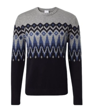 Bogner Crew Neck Knit Sweater - Black
