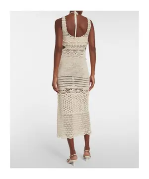 Simkhai Crocheted Knit Dress