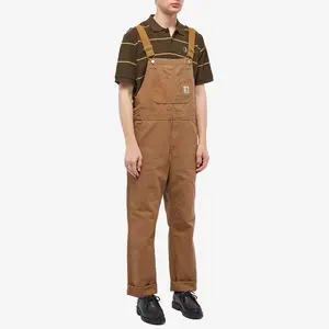 Carhartt Work In Progress Logo-patch Straight-leg Dungarees