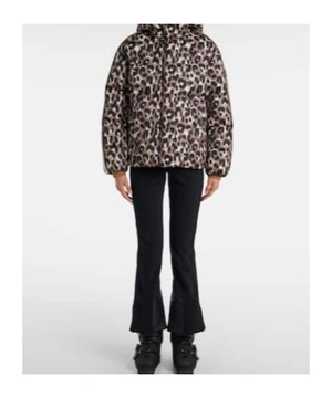 Fusalp Ada Leopard-print Down Ski Jacket