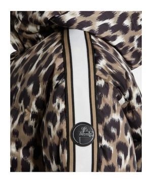 Fusalp Ada Leopard-print Down Ski Jacket