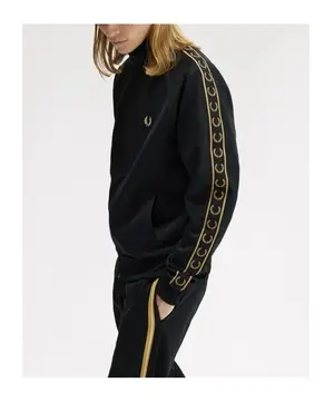 Fred Perry Contrast Tape Track Jacket