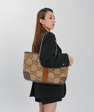 Gucci Ophidia Jumbo-gg Medium Tote