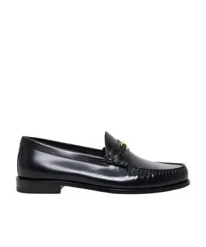 Celine Luco Triomphe Loafer In Polished Calfskin