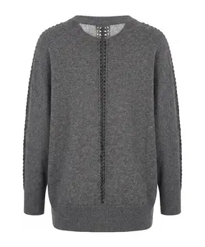 P.a.r.o.s.h Braided-detail Knit Sweater