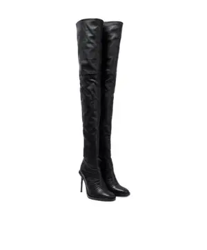 ANN DEMEULEMEESTER Adna Over-the-knee Leather Boots