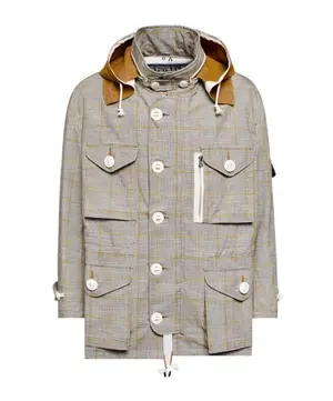 Junya Watanabe Hooded Long-sleeve Casual Jacket - Gray