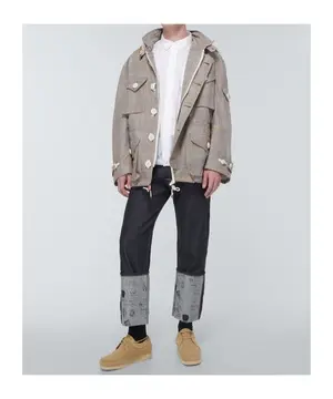 Junya Watanabe Hooded Long-sleeve Casual Jacket