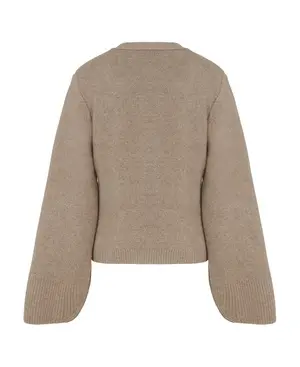 Khaite V-neck Knitted Cardigan