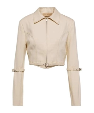 AYA MUSE Tuxis Cropped Denim Jacket