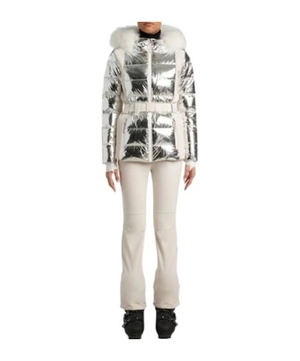 YVES SALOMON Solid-color Ski Jacket