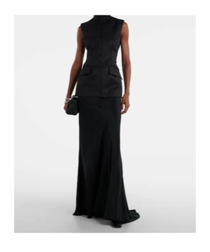 Sportmax Cilen Cotton-blend Gown