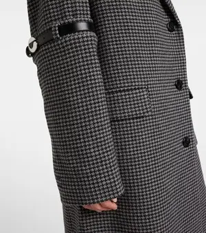 Coperni Thousand Birds Wool And Cashmere Coat