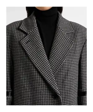 Coperni Thousand Birds Wool And Cashmere Coat