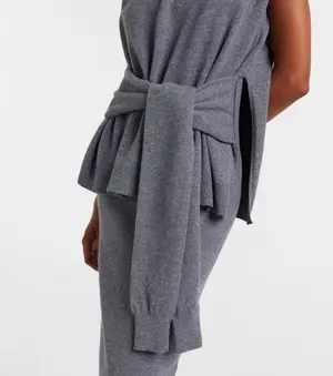 RÓHE Layered Turtleneck Dress