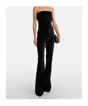 Tove Izel Velvet Tube Top