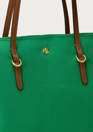 Ralph Lauren Zippered Shoulder Bag