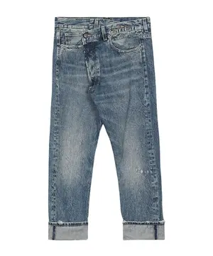 R13 Kelly Crossover Jeans - Blue