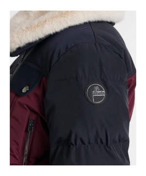 Fusalp Karei Color-blocked Ski Suit With Detachable Faux Fur Collar