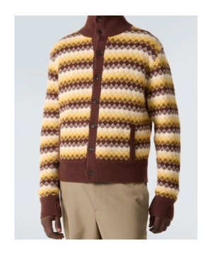 Auralee Jacquard Cardigan