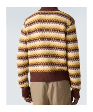 Auralee Jacquard Cardigan