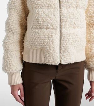 Perfect Moment Après Wool Down Bomber Jacket