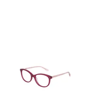Stella McCartney Logo Flat Mirror Oval Eyeglasses - Pink