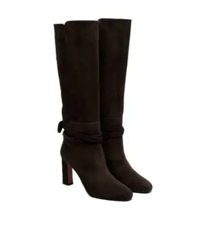 AQUAZZURA Handmade Tall Boots - Black