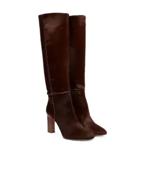 AQUAZZURA Handmade Tall Boots - Brown