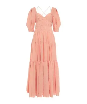 Simkhai Sweetheart Neckline Dress - Pink