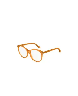 Stella McCartney Round Frame Plain Mirror - Orange