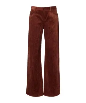 Magda Butrym Casual Pants With Belt Loops - Brown
