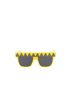 Stella McCartney Geometric Frame Sunglasses - Gray