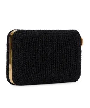 Magda Butrym Lelia Mini Embellished Fringed Clutch